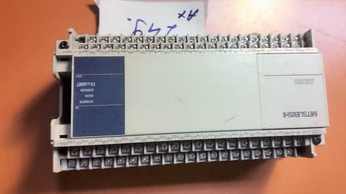 Mitsubishi FX1N-60MT-001 PLC CPU programozható vezérlő/ax249