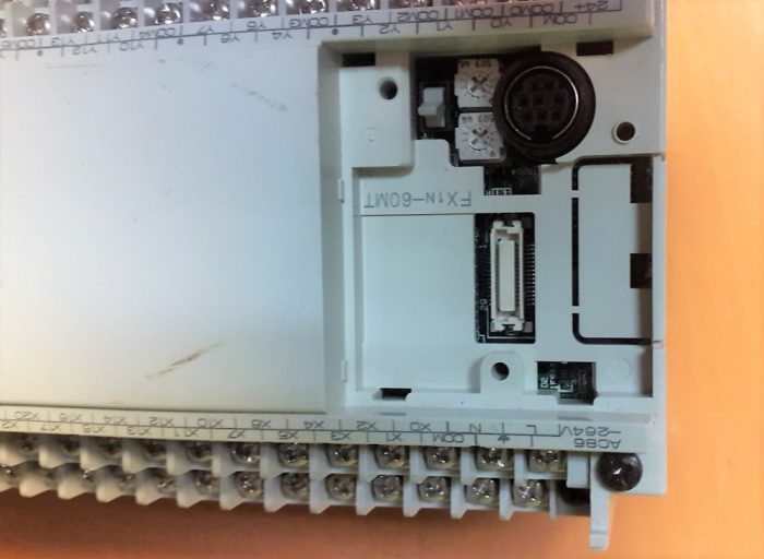 Mitsubishi FX1N-60MT-001 PLC CPU programozható vezérlő/ax249