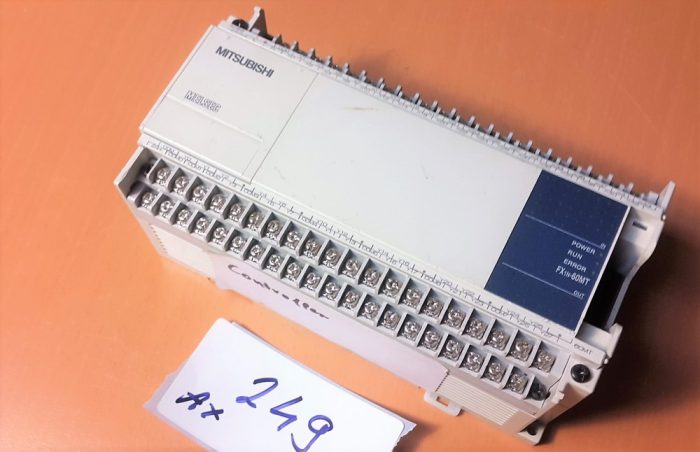 Mitsubishi FX1N-60MT-001 PLC CPU programozható vezérlő/ax249